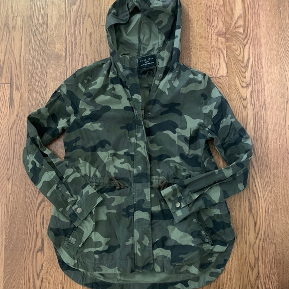 Love Tree | Jackets & Coats | Camouflage Army Jacket | Poshmark